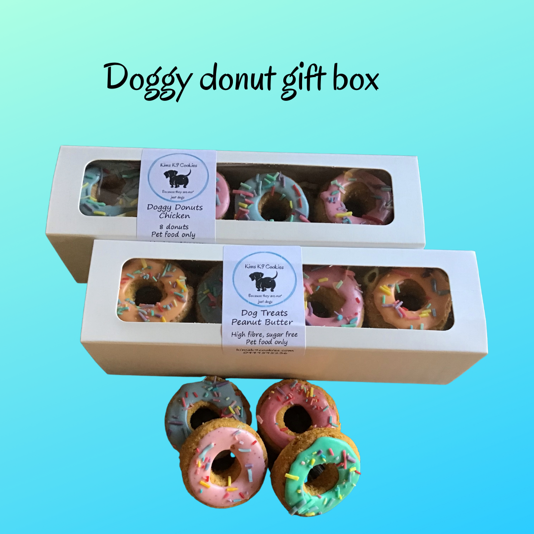 Doggy Donut Gift Box | Kims K9 Cookies